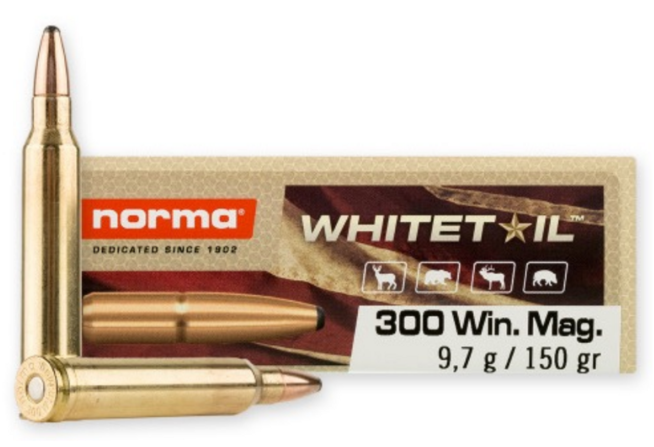 Norma 300 Winmag 150gr White Tail – Fishing World - Hunting
