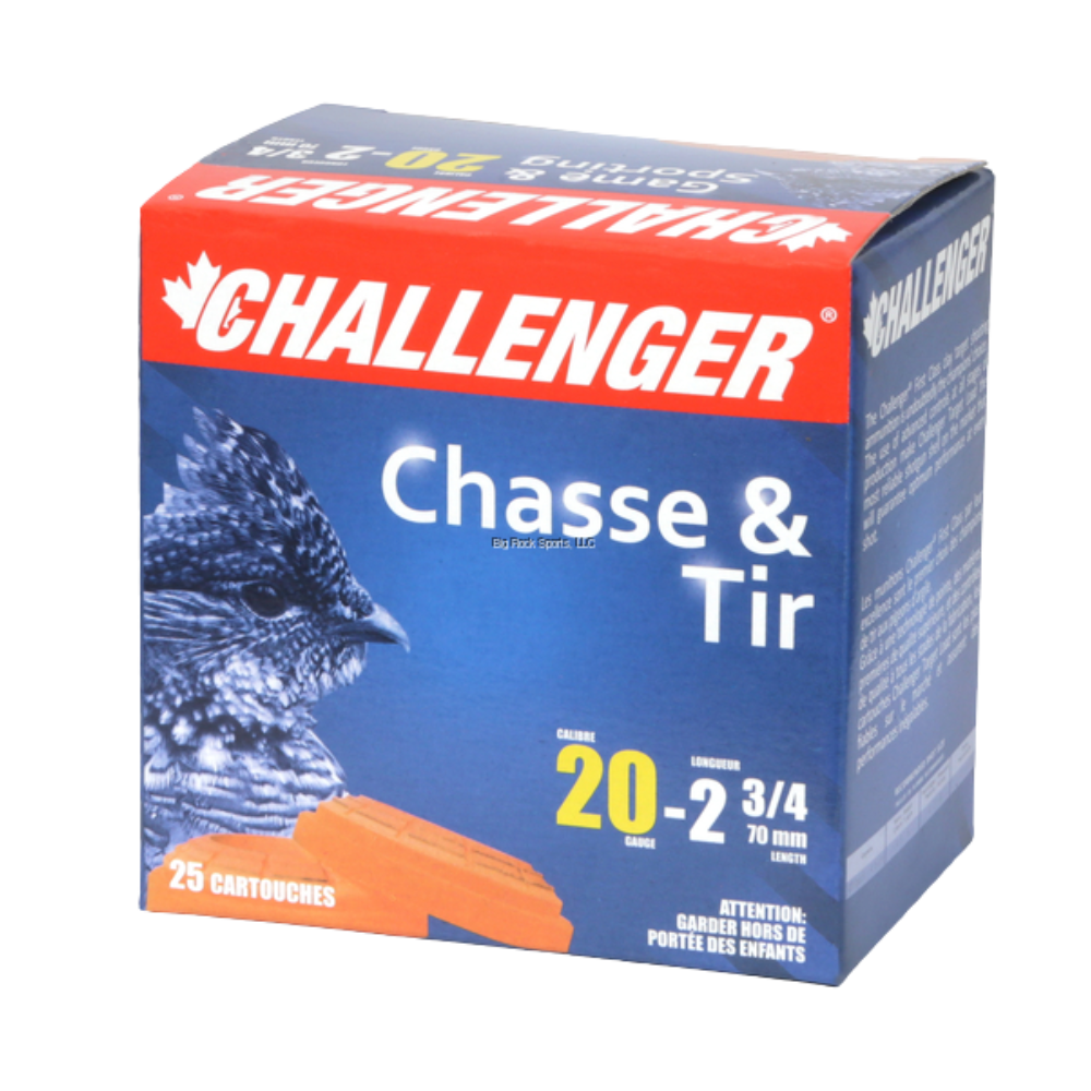 FWGC | Challenger Ammo Steel Magnum Shotshell, 20 GA, #3, 7/8 – Fishing ...