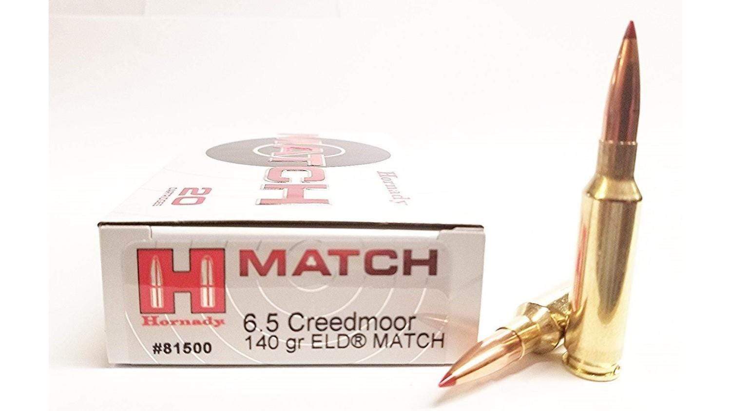 Hornady 6.5 Creedmoor Match ELD 140gr – Fishing World - Hunting