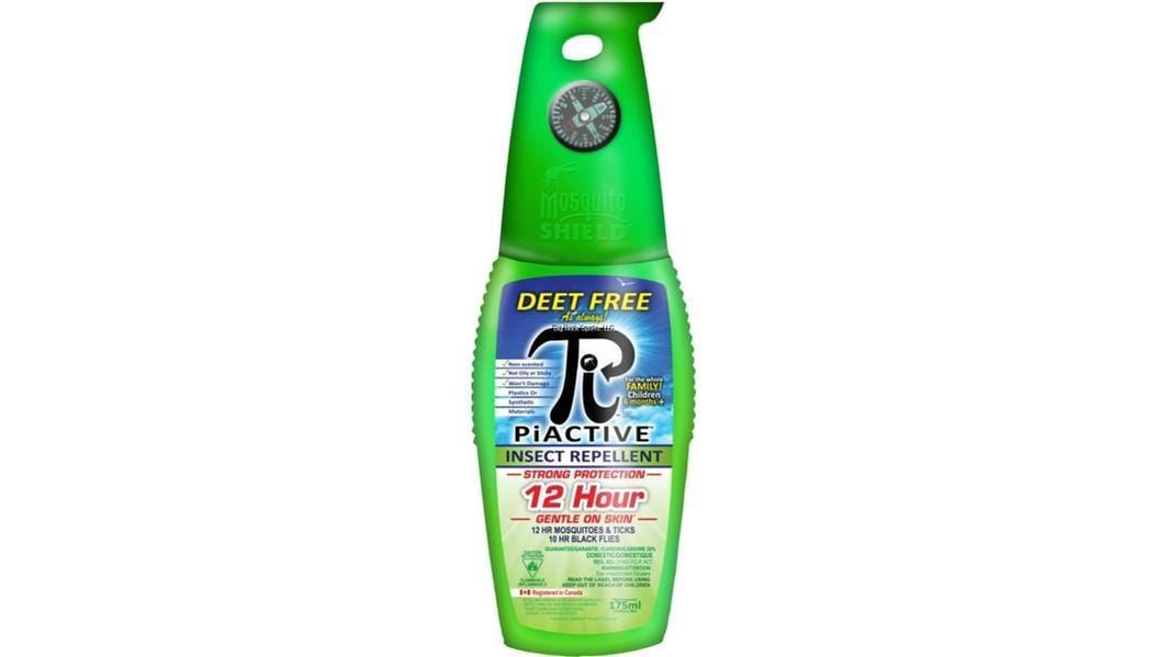 Mosquito Shield MS0020 PiACTIVE Original 20% Icaridin DEET, 175ml Pump ...