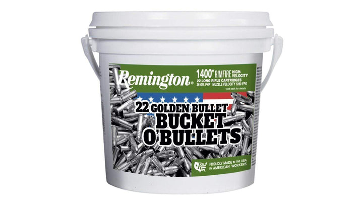 Remington 22LR High Velocity Bucket of Bullets | FWGC – Fishing World ...